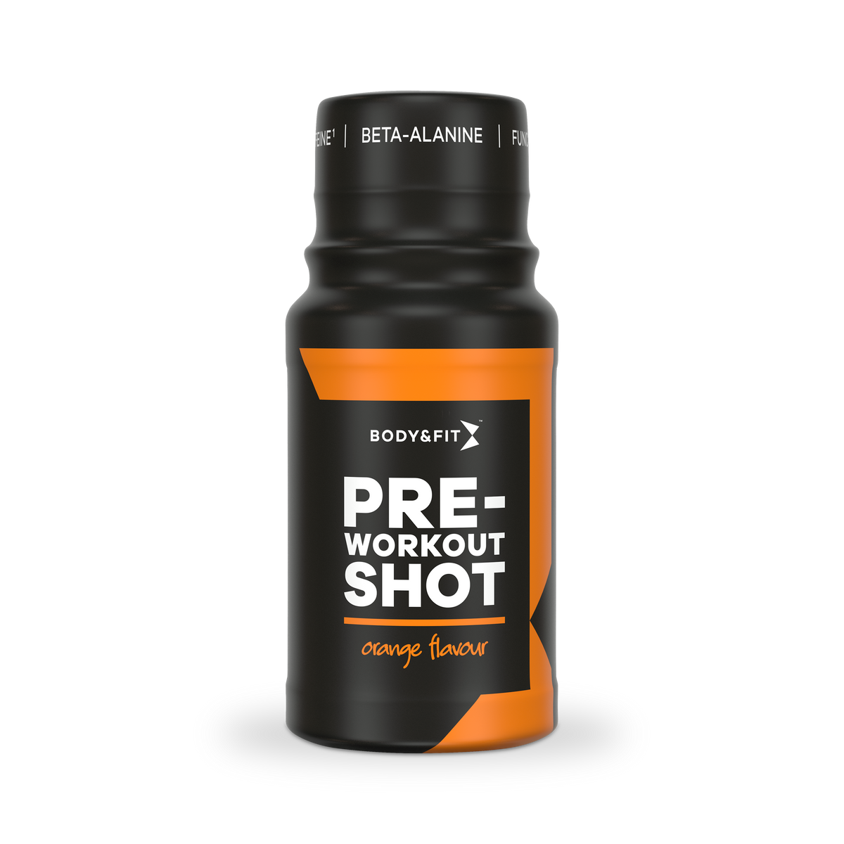 Pre-Workout Shot in Orange & Berries | Functional Energy | Body&Fit NL